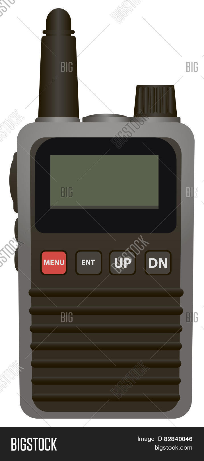 Portable Radio Vector & Photo (Free Trial) | Bigstock