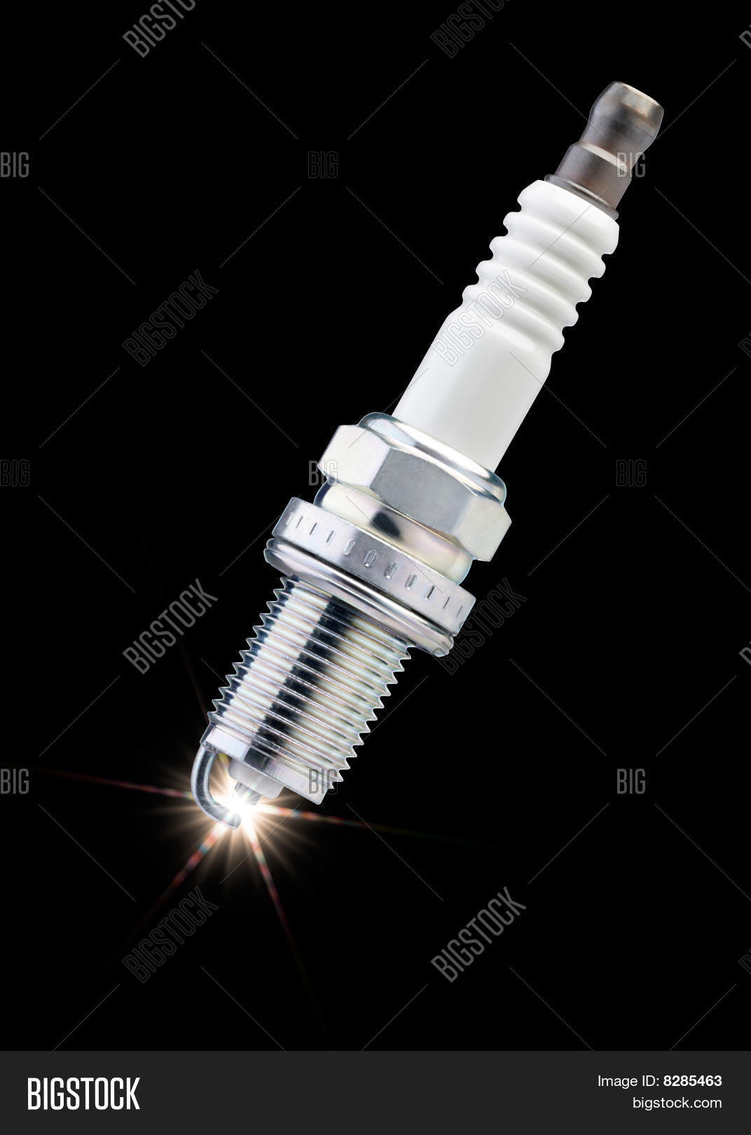 Spark Plug Sparks Image & Photo (Free Trial) | Bigstock