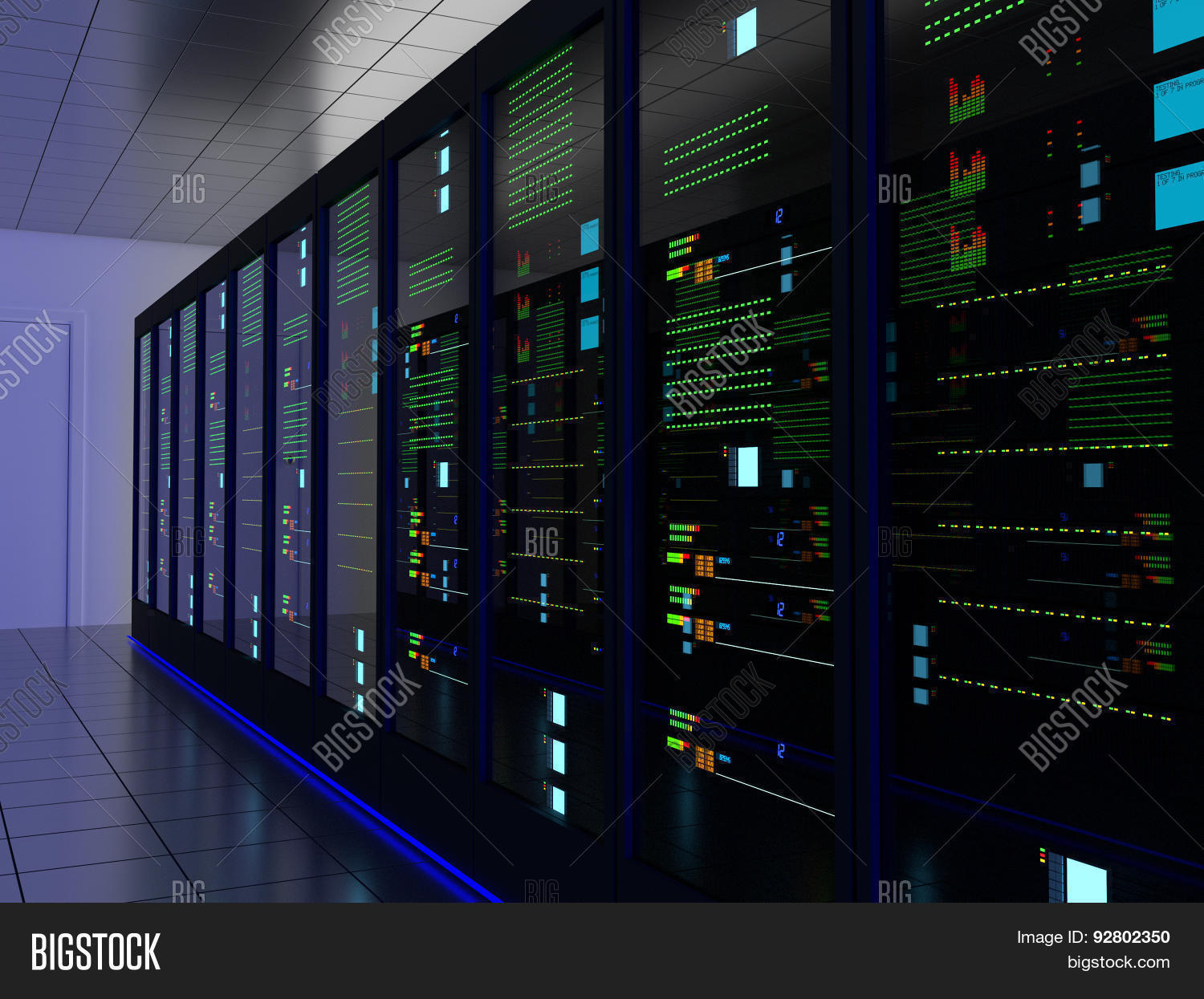 Server Room Image & Photo (Free Trial) | Bigstock