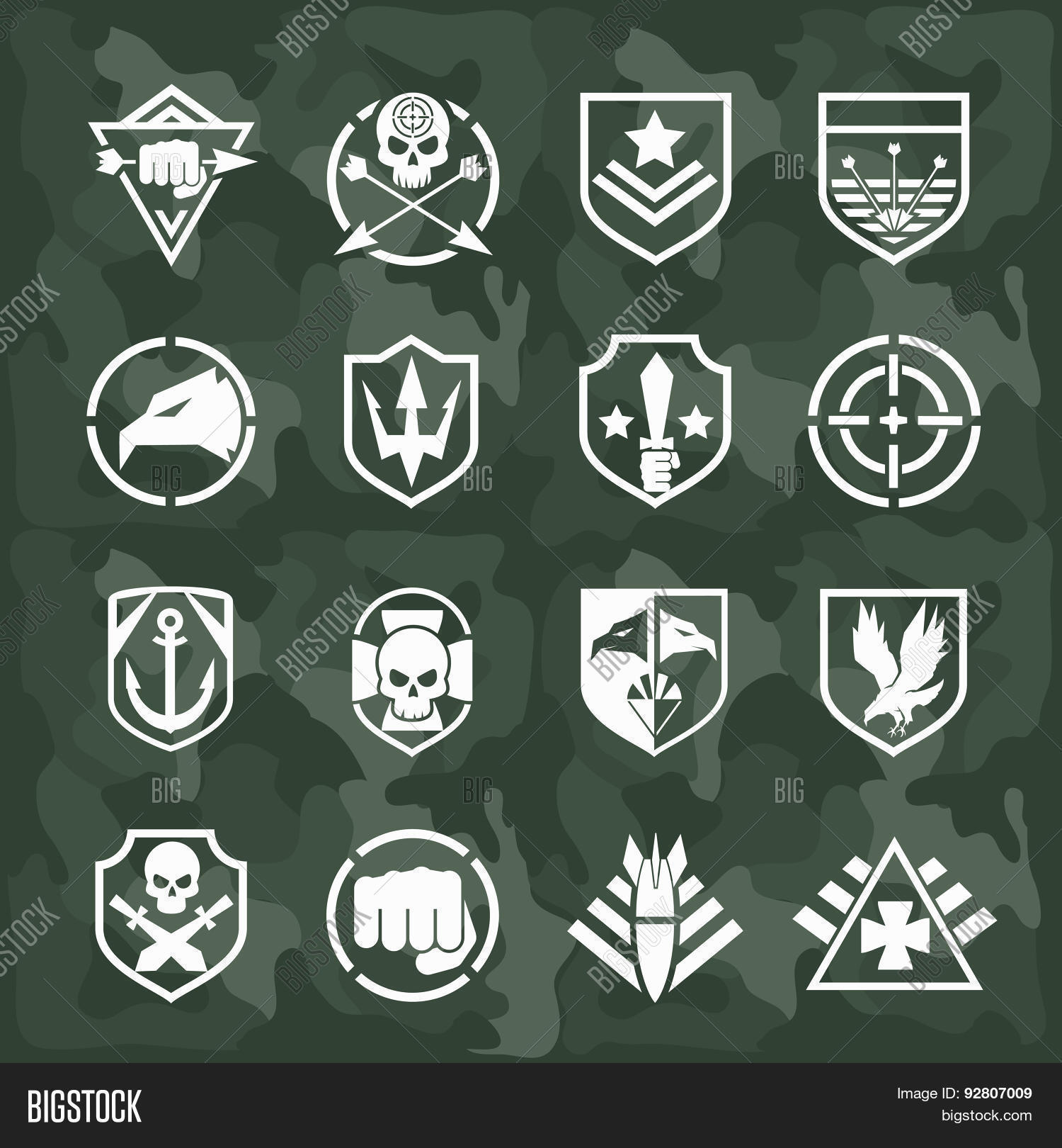 Vector Military Vector & Photo (Free Trial) | Bigstock