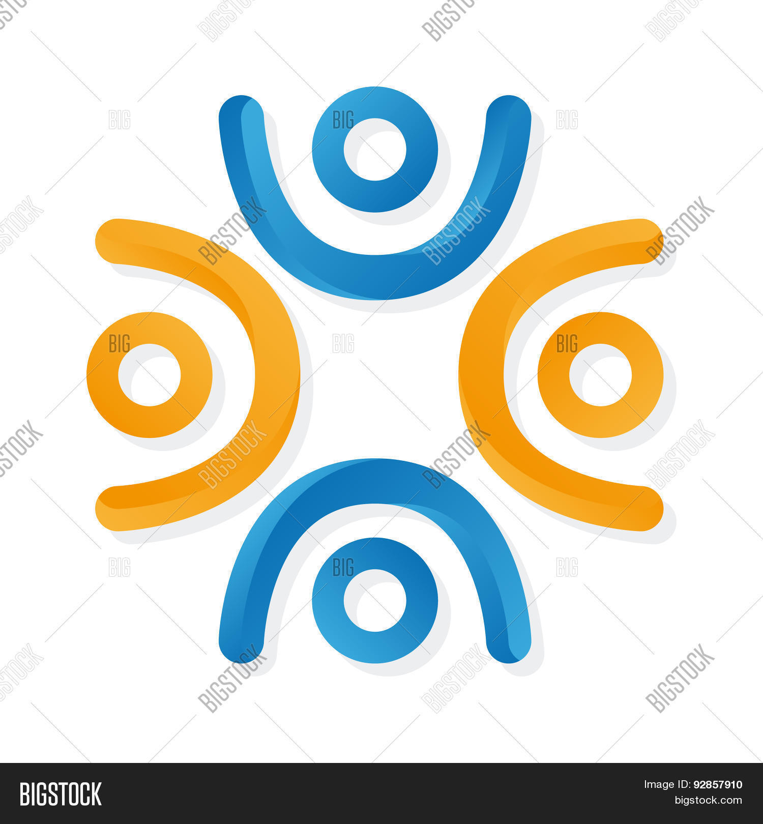 Vector Logo Group Vector & Photo (Free Trial) | Bigstock