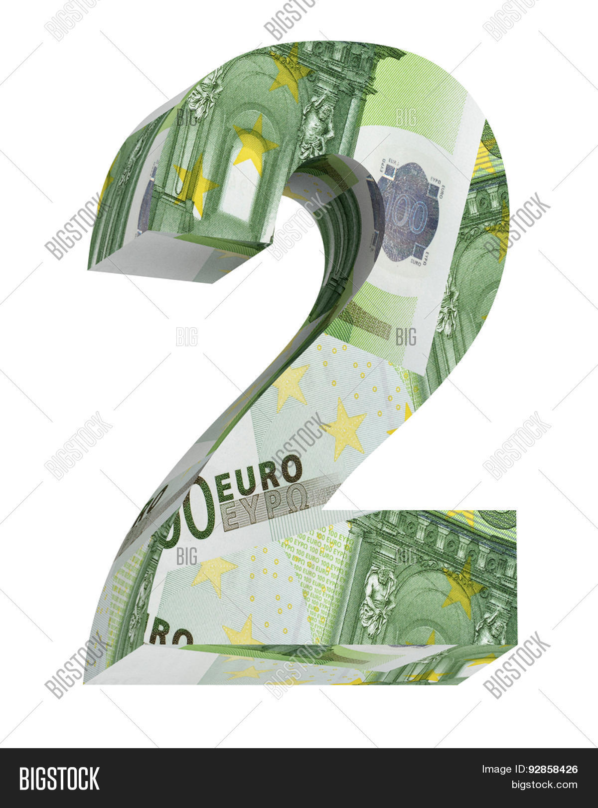 Number Euro Bill Image & Photo (Free Trial) | Bigstock