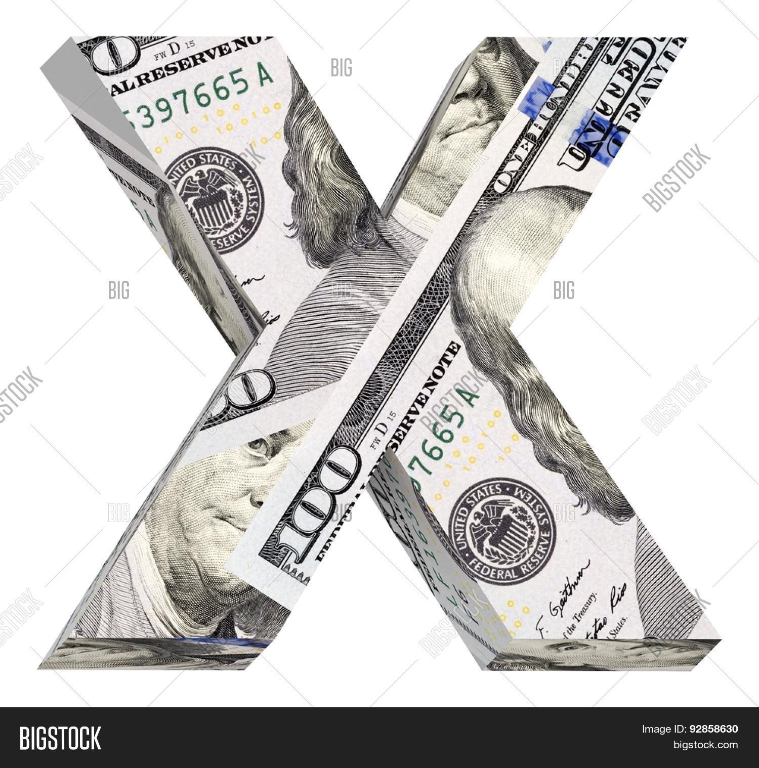 One Letter Dollar Bill Image & Photo (Free Trial) | Bigstock