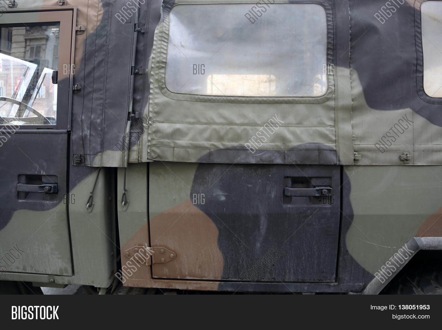 Military Car Coloring Image & Photo (Free Trial) | Bigstock