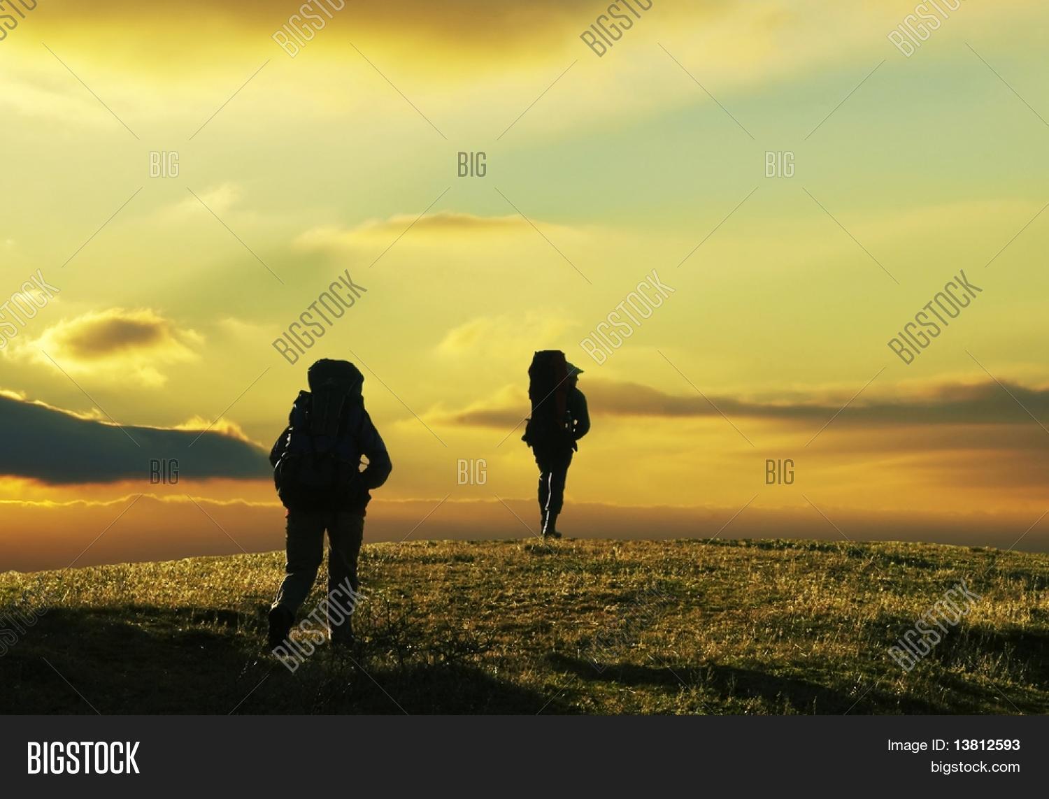 Two Person Going On Image & Photo (Free Trial) | Bigstock