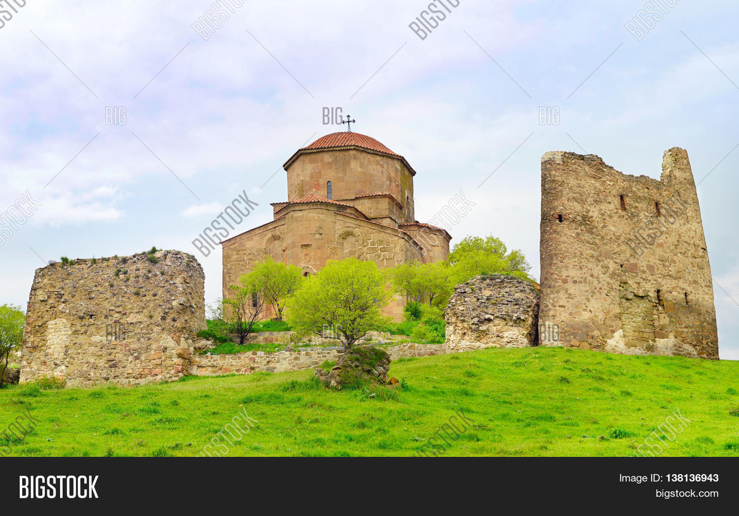 Jvari Monastery, Image & Photo (Free Trial) | Bigstock