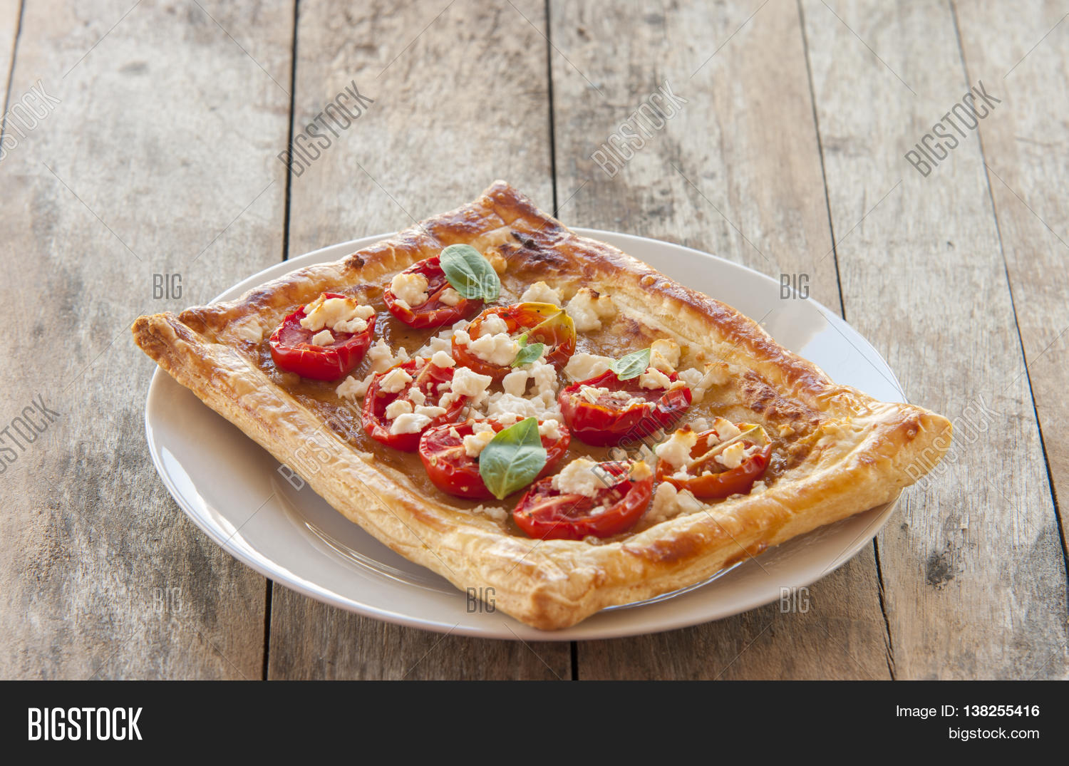 Tomato Tart, Puff Image & Photo (Free Trial) | Bigstock