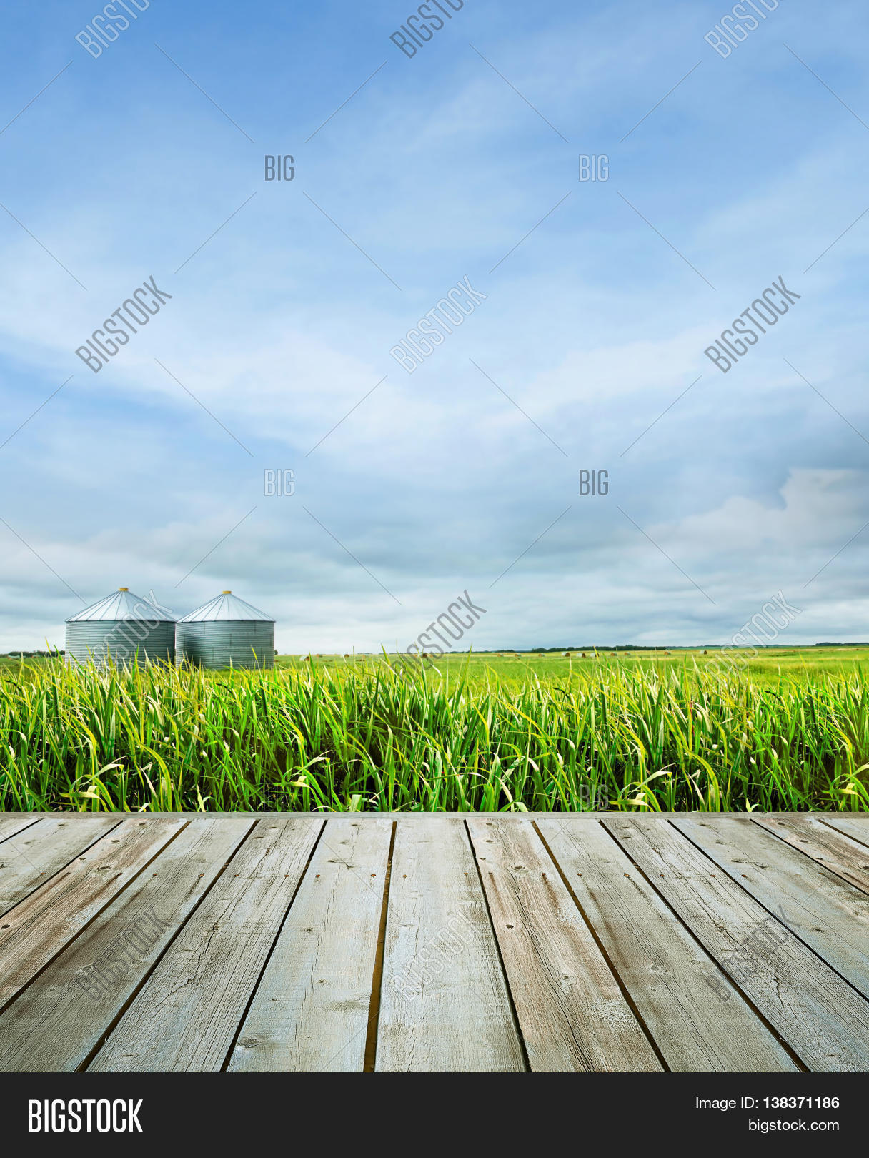 Wood Table Tall Grass Image & Photo (Free Trial) | Bigstock