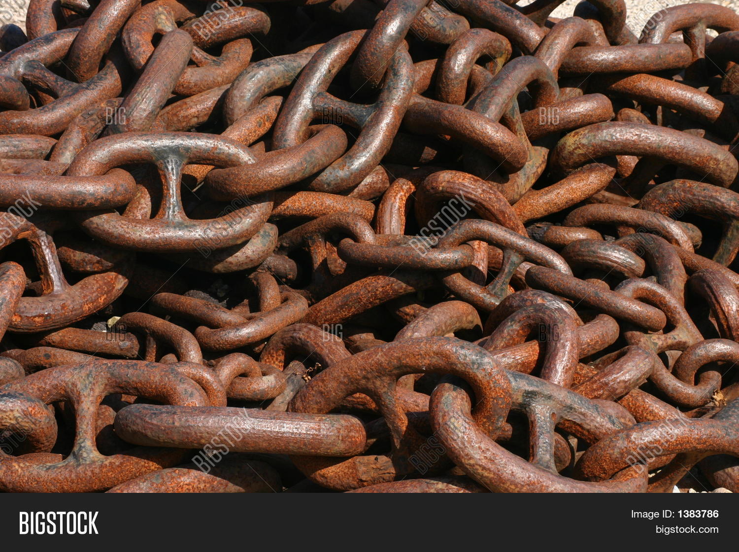 Huge Old Rusty Anchor Image & Photo (Free Trial) | Bigstock