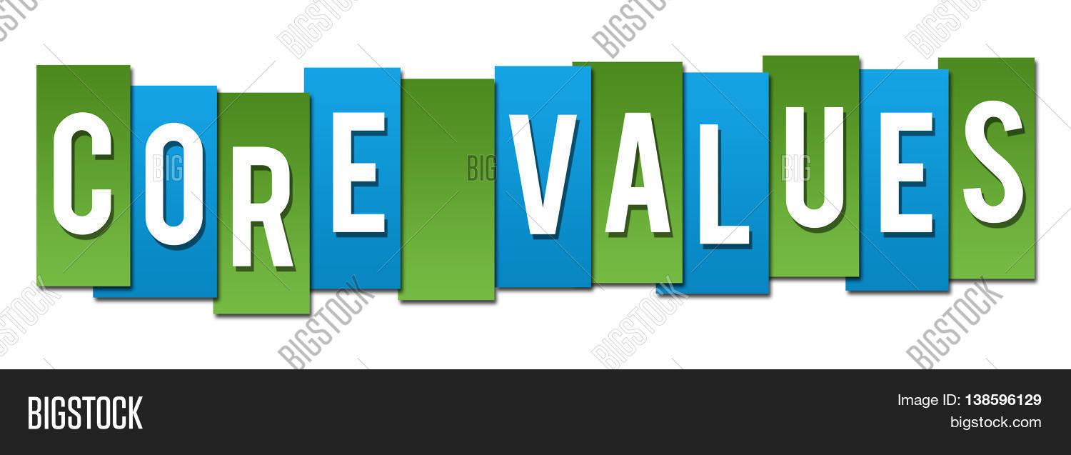 Core Values Text Image & Photo (Free Trial) | Bigstock