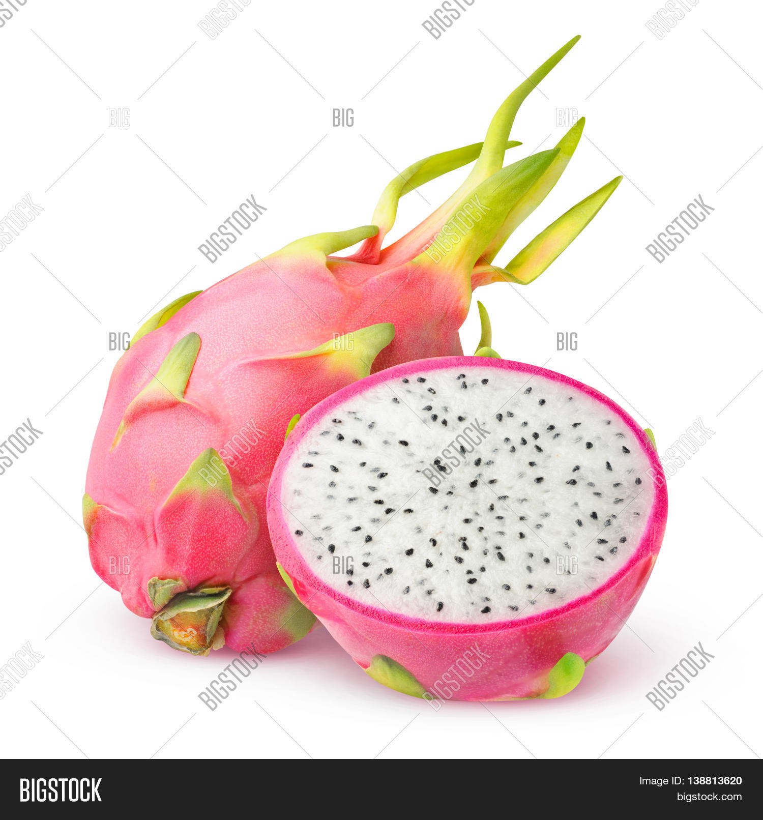 Isolated Pitahaya Image & Photo (Free Trial) | Bigstock