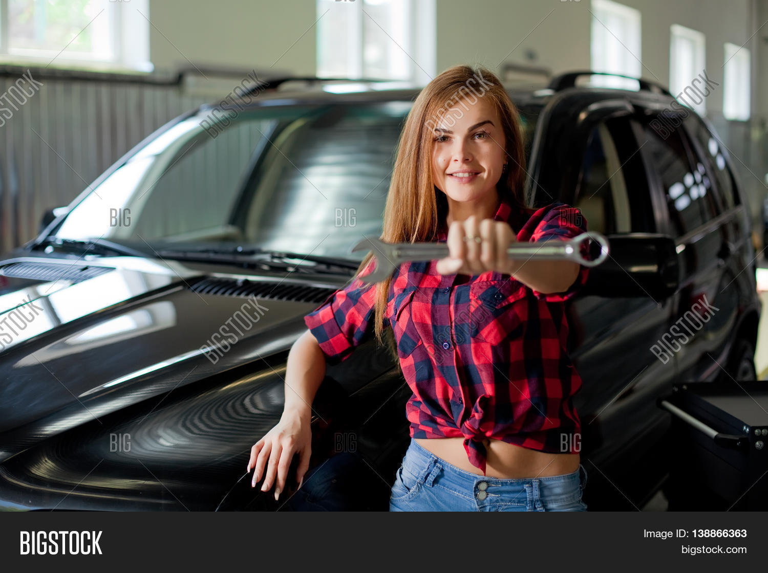 Female Mechanic Work. Image & Photo (Free Trial) | Bigstock