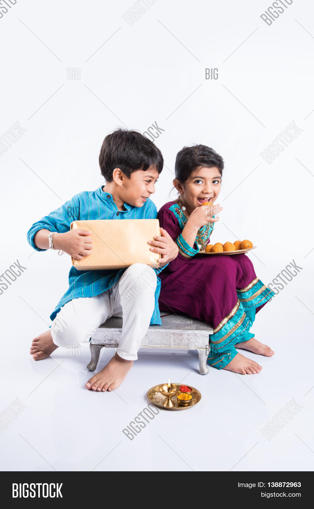 Indian Small Brother Image & Photo (Free Trial) | Bigstock