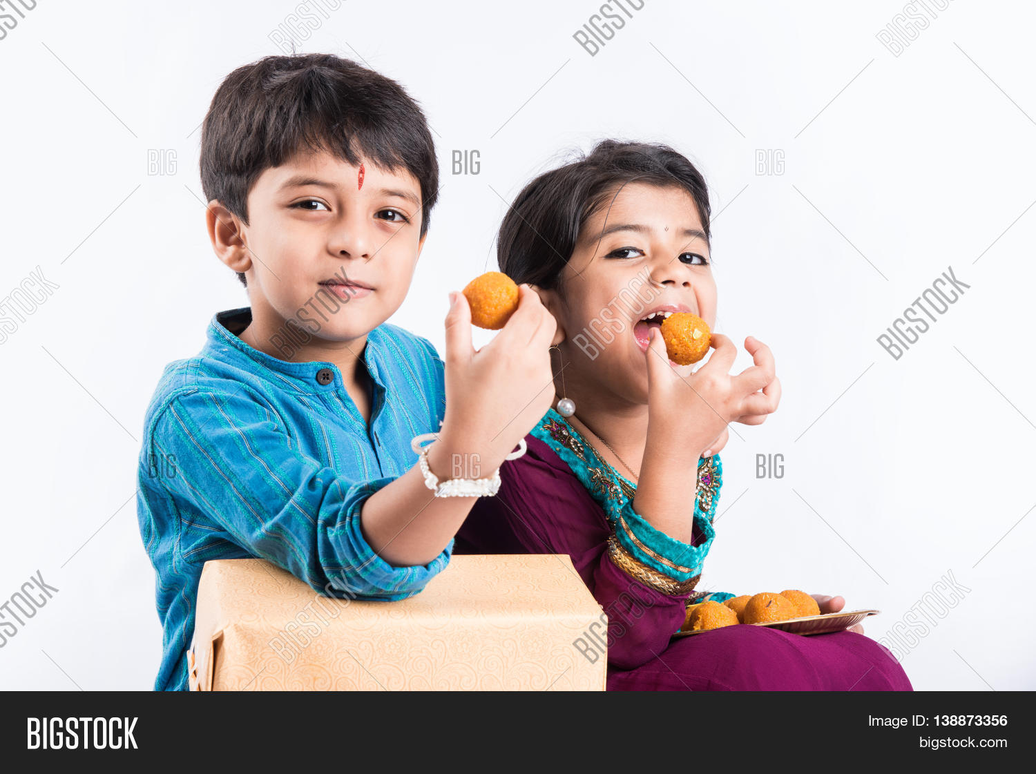Indian Small Brother Image & Photo (Free Trial) | Bigstock