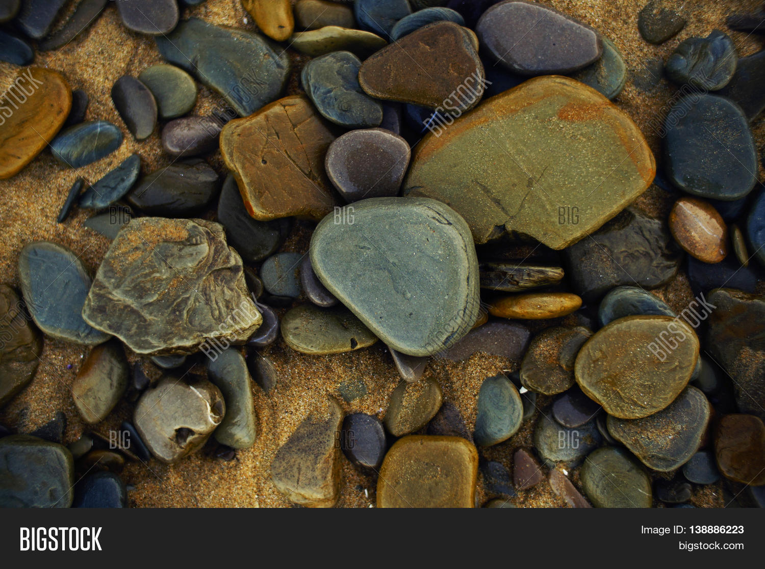 Colorful Pebbles Image & Photo (Free Trial) | Bigstock