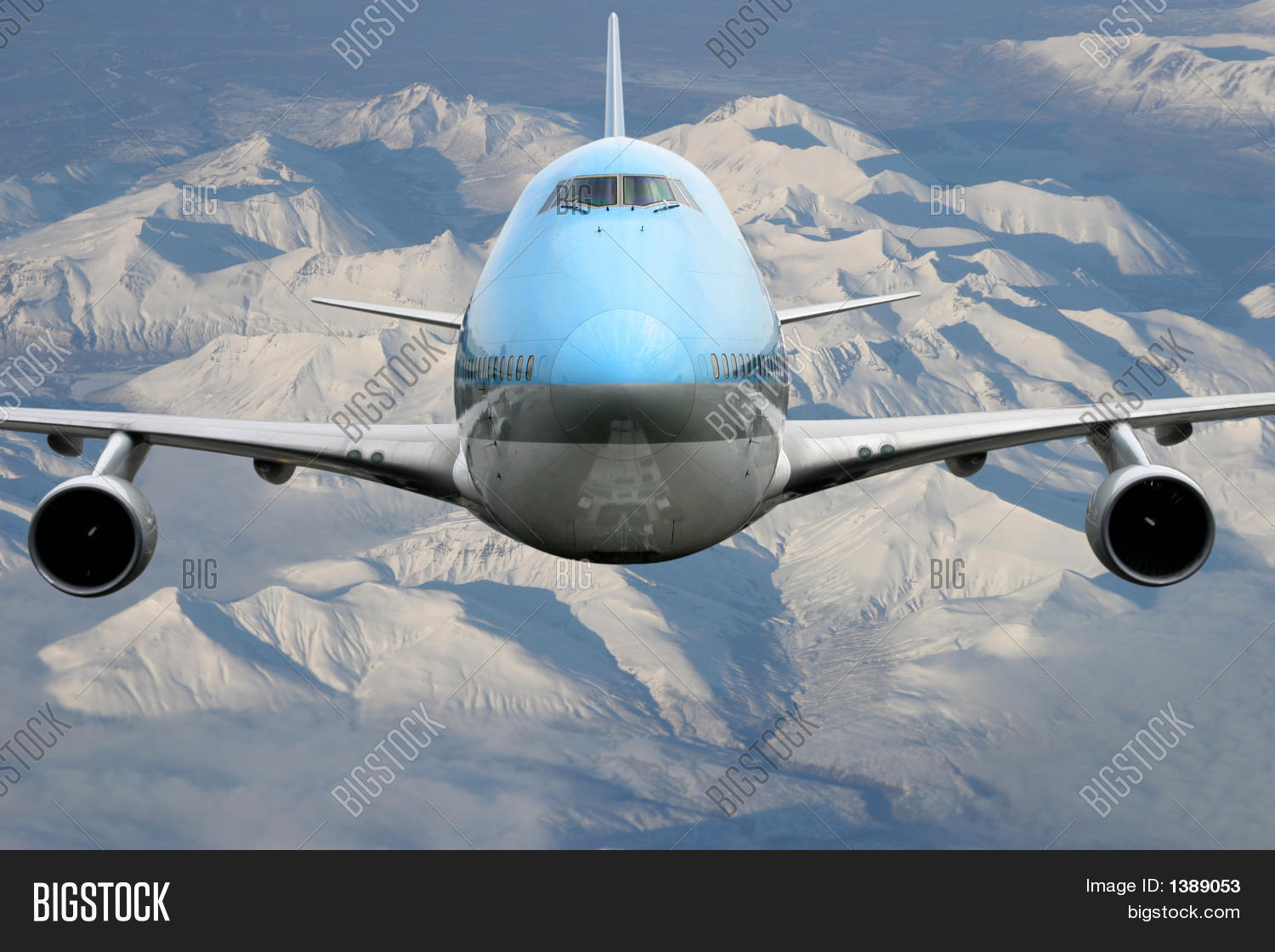 Airplane Over Alaska Image & Photo (Free Trial) | Bigstock