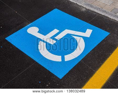 Sign Disabled Image & Photo (Free Trial) | Bigstock