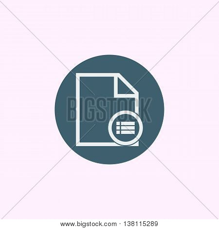 File Detail Icon Vector & Photo (Free Trial) | Bigstock