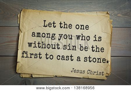 Jesus Quote On Old Image & Photo (Free Trial) | Bigstock
