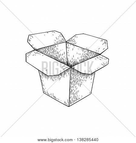 Chinese Food Box Vector & Photo (Free Trial) | Bigstock