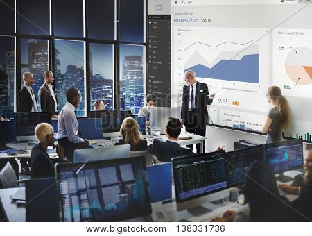 Business Chart Visual Image & Photo (Free Trial) | Bigstock