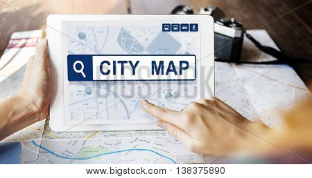 City Map Destination Image & Photo (Free Trial) | Bigstock