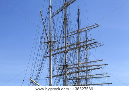 Masts Rigging On Full- Image & Photo (Free Trial) | Bigstock
