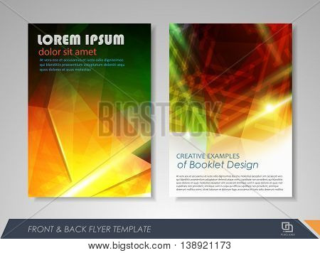 Front Back Page Vector & Photo (Free Trial) | Bigstock