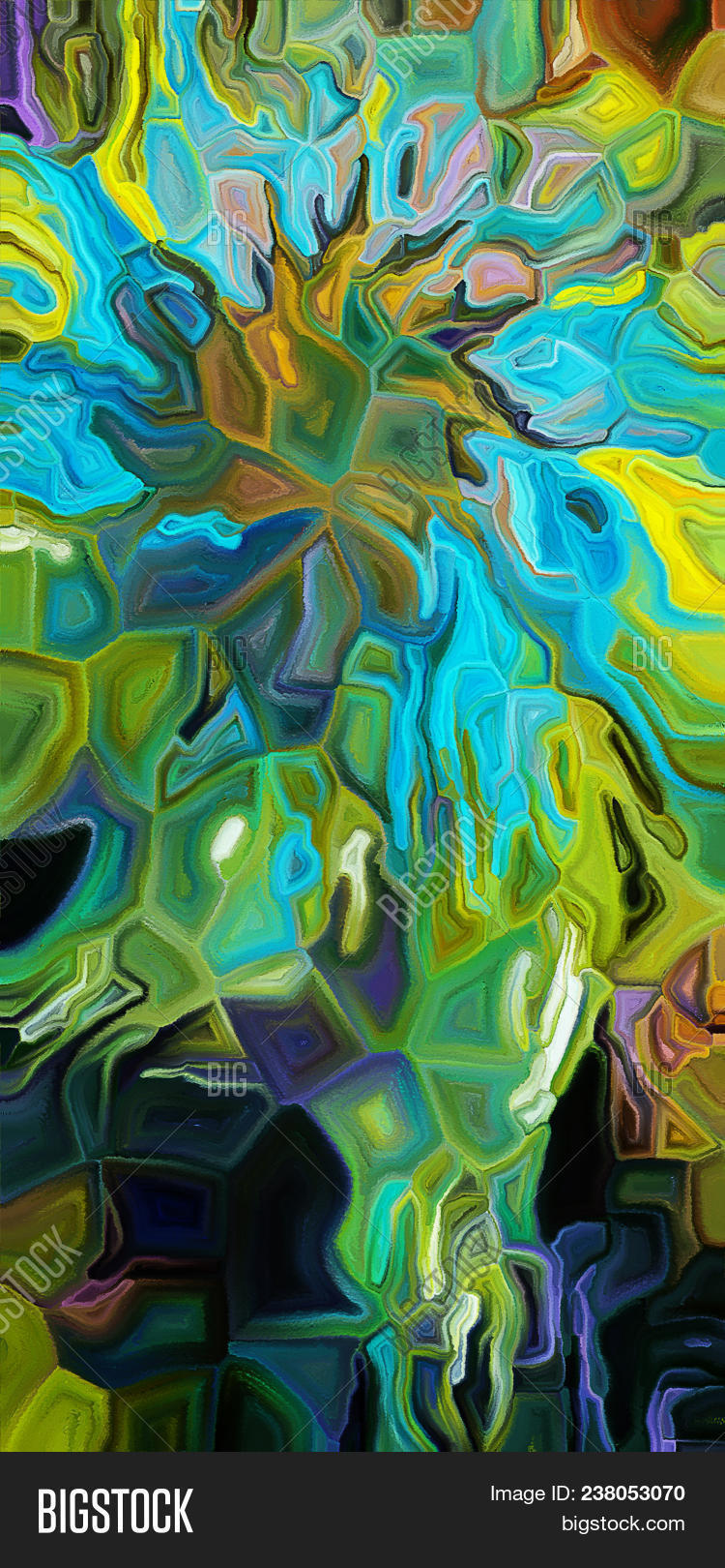Mosaic Paint Image & Photo (Free Trial) | Bigstock