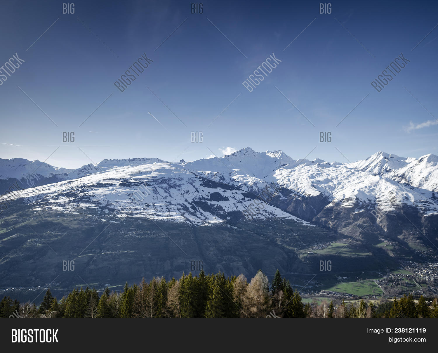 Sunny French Alps Image & Photo (Free Trial) | Bigstock