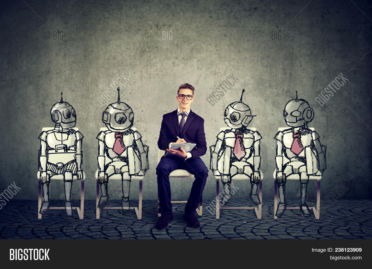 Human Vs Robots Image & Photo (Free Trial) | Bigstock
