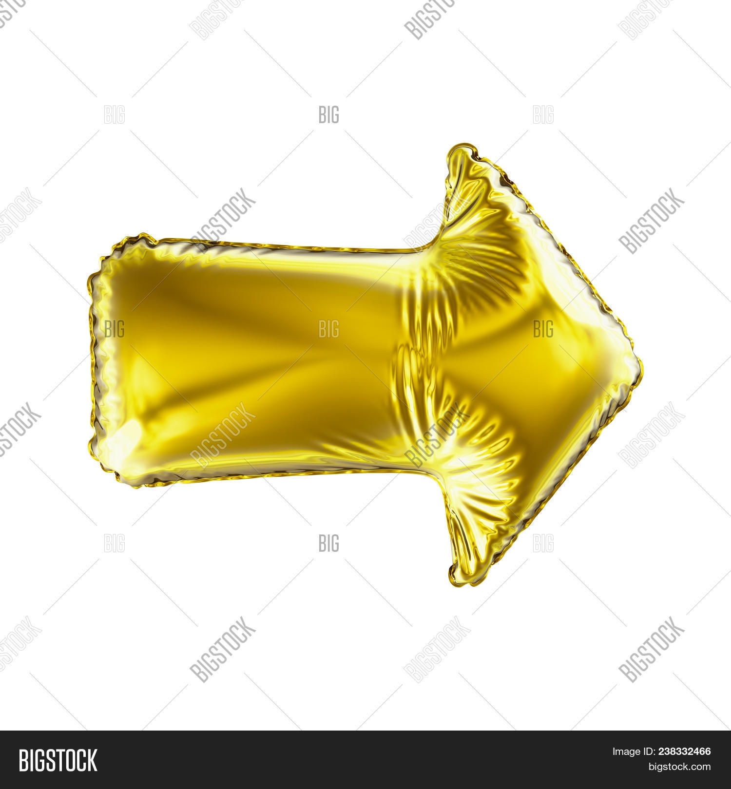 Golden Arrow Icon Made Image & Photo (Free Trial) | Bigstock