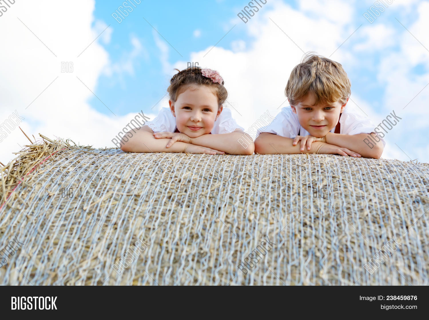 Two Kids Traditional Image & Photo (Free Trial) | Bigstock