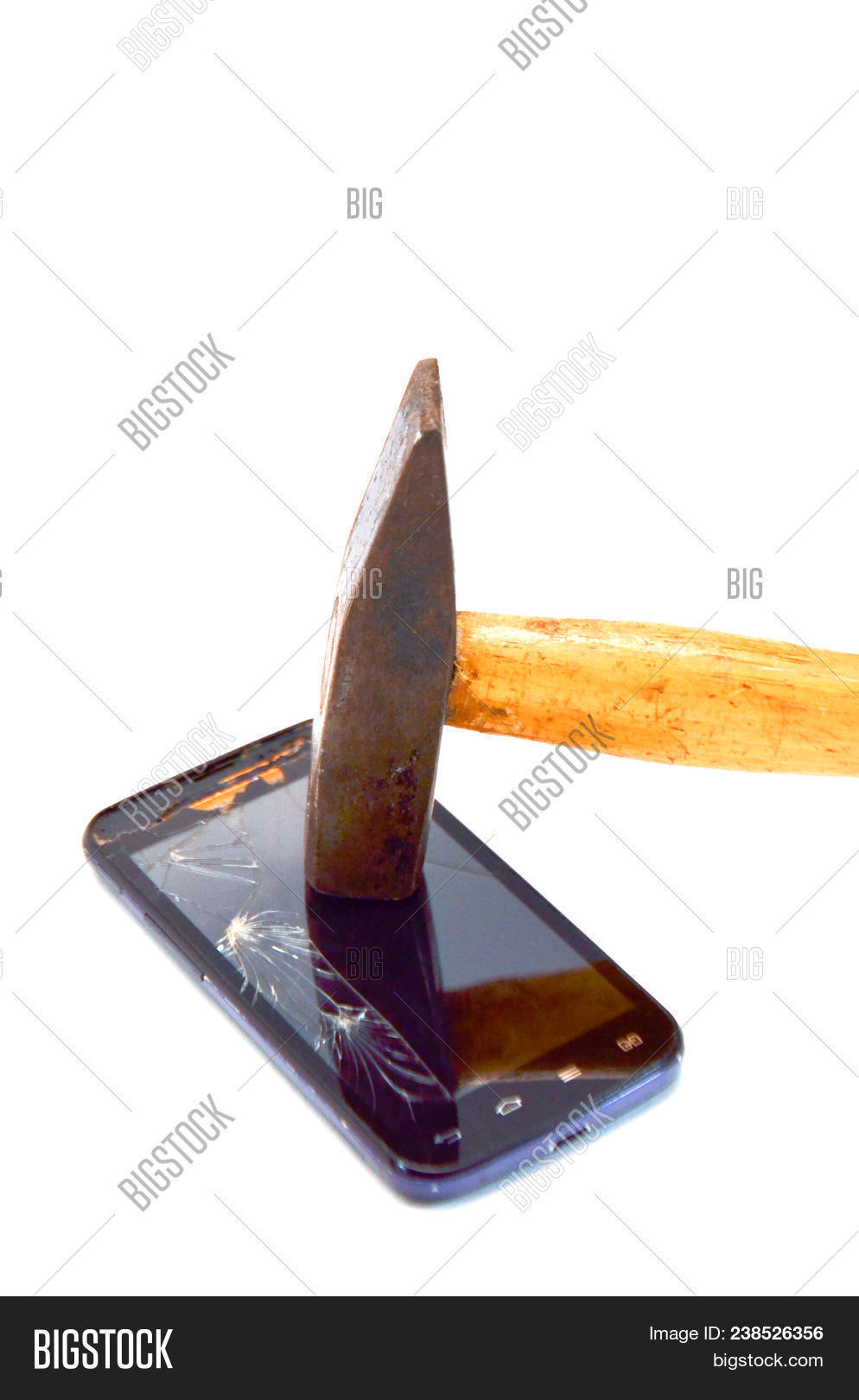 Hammer Smashing Old Image & Photo (Free Trial) | Bigstock