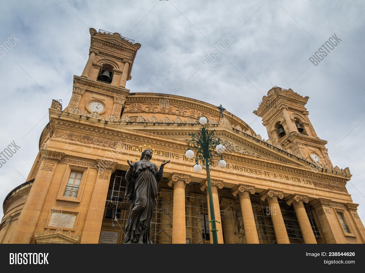 Mosta Rotunda Dome, Image & Photo (Free Trial) | Bigstock