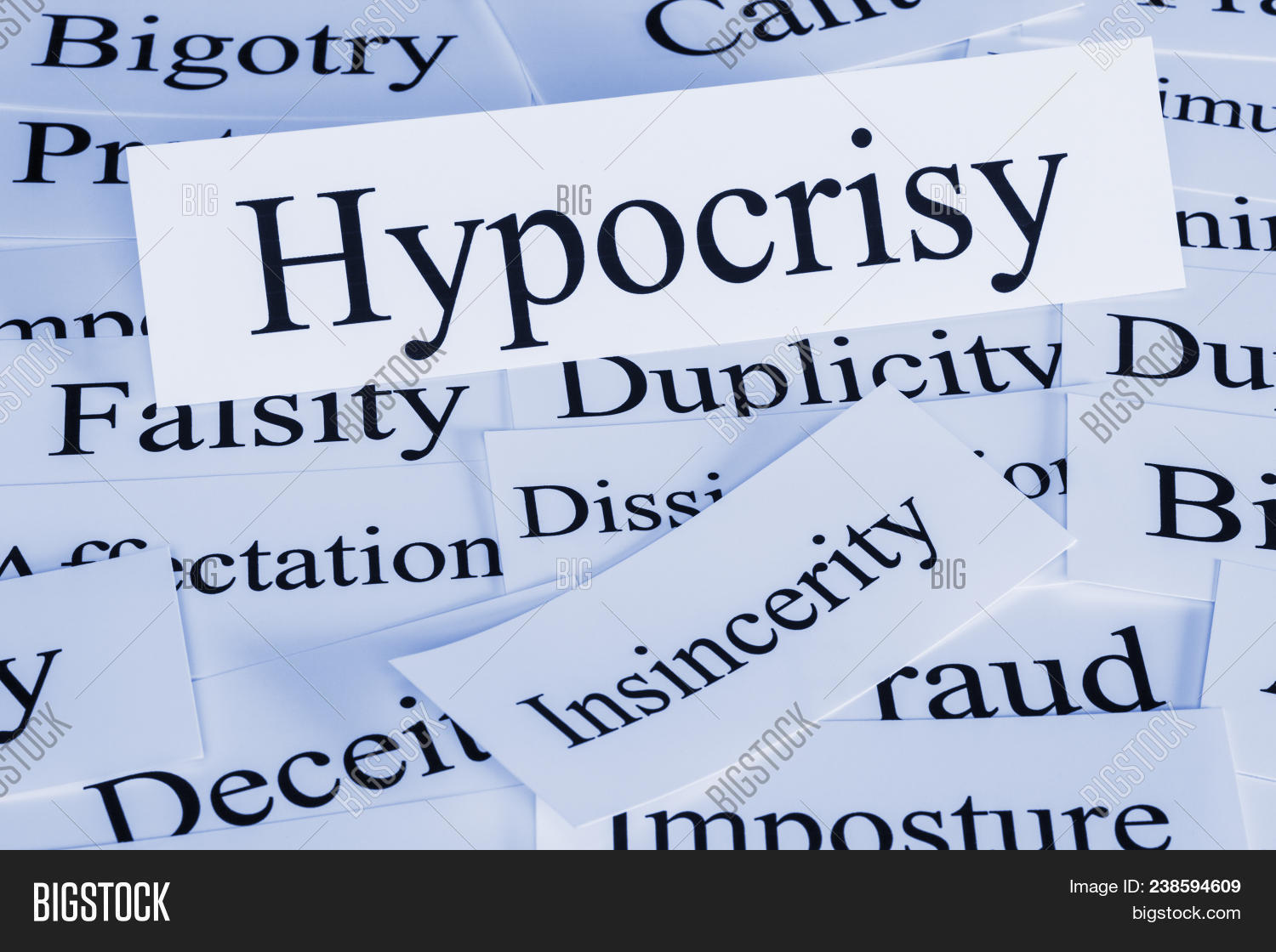 Hypocrisy Concept - Image & Photo (Free Trial) | Bigstock
