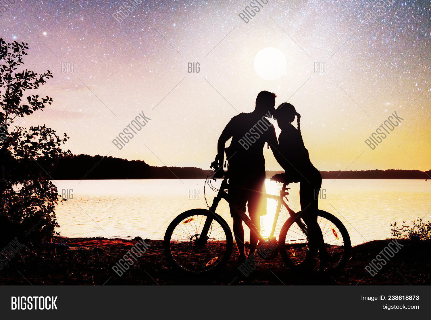 Couple On Water Image & Photo (Free Trial) | Bigstock
