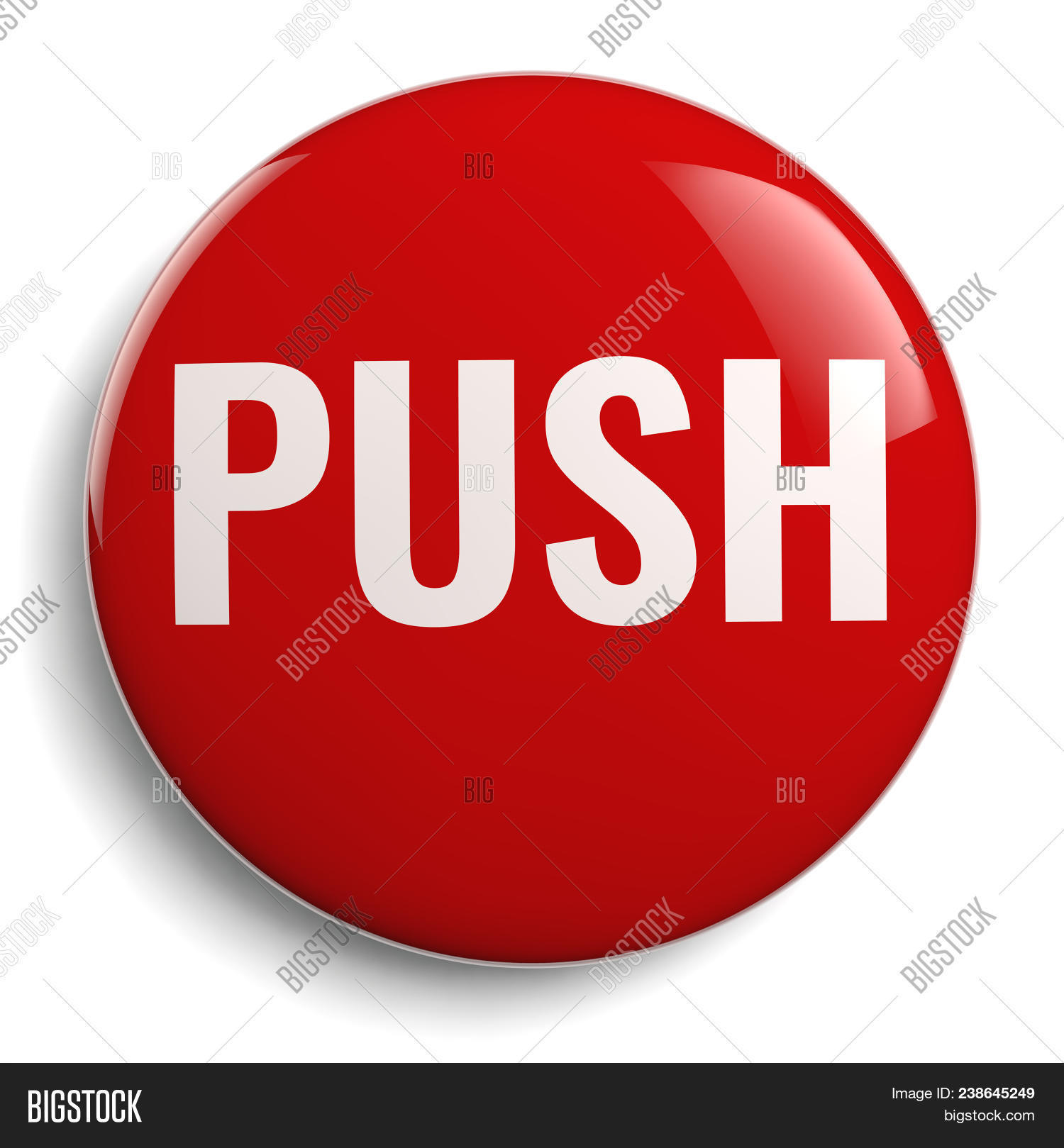 Push Button Isolated Image & Photo (Free Trial) | Bigstock