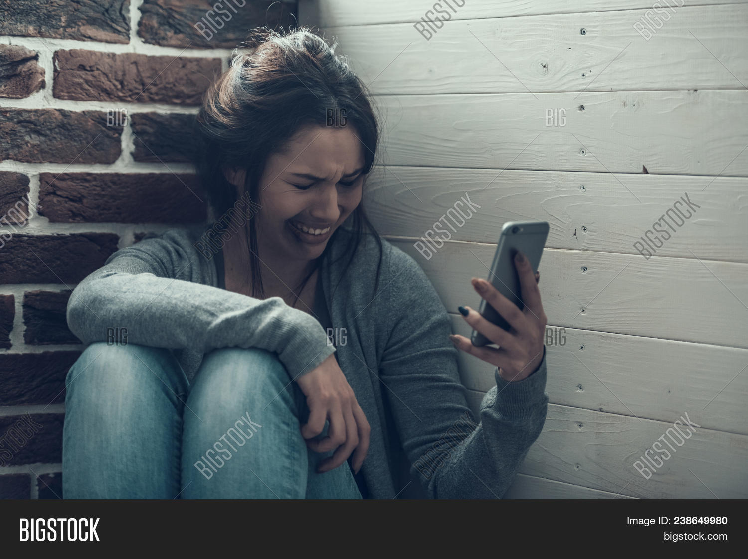 Frustrated Woman Cries Image & Photo (Free Trial) | Bigstock