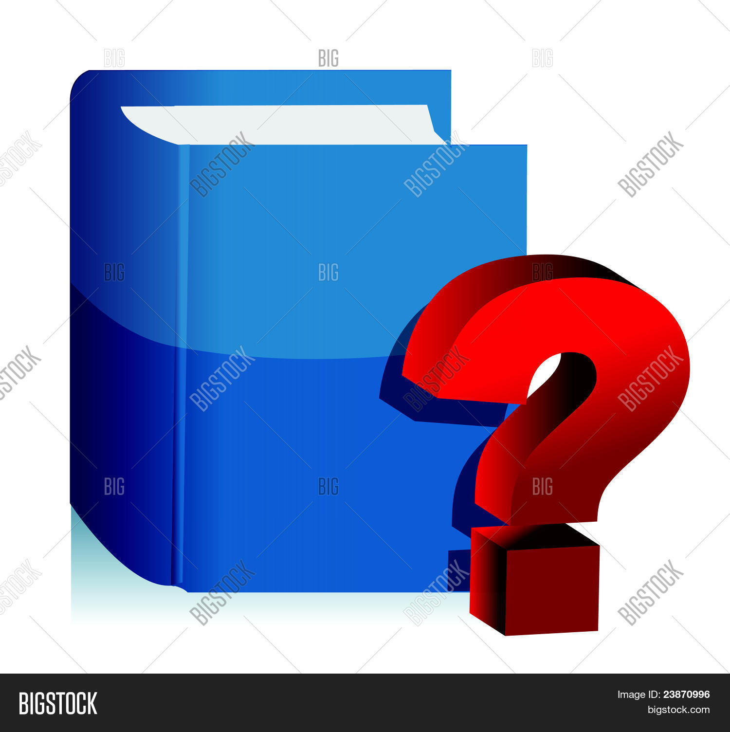 Question Book - Vector & Photo (Free Trial) | Bigstock