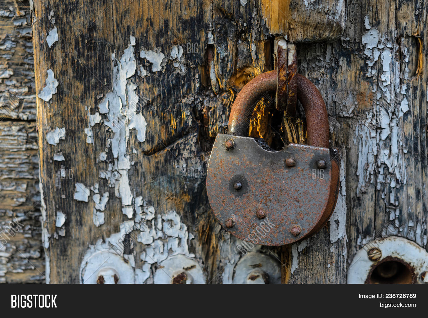 Rusty Old Lock On Image & Photo (Free Trial) | Bigstock