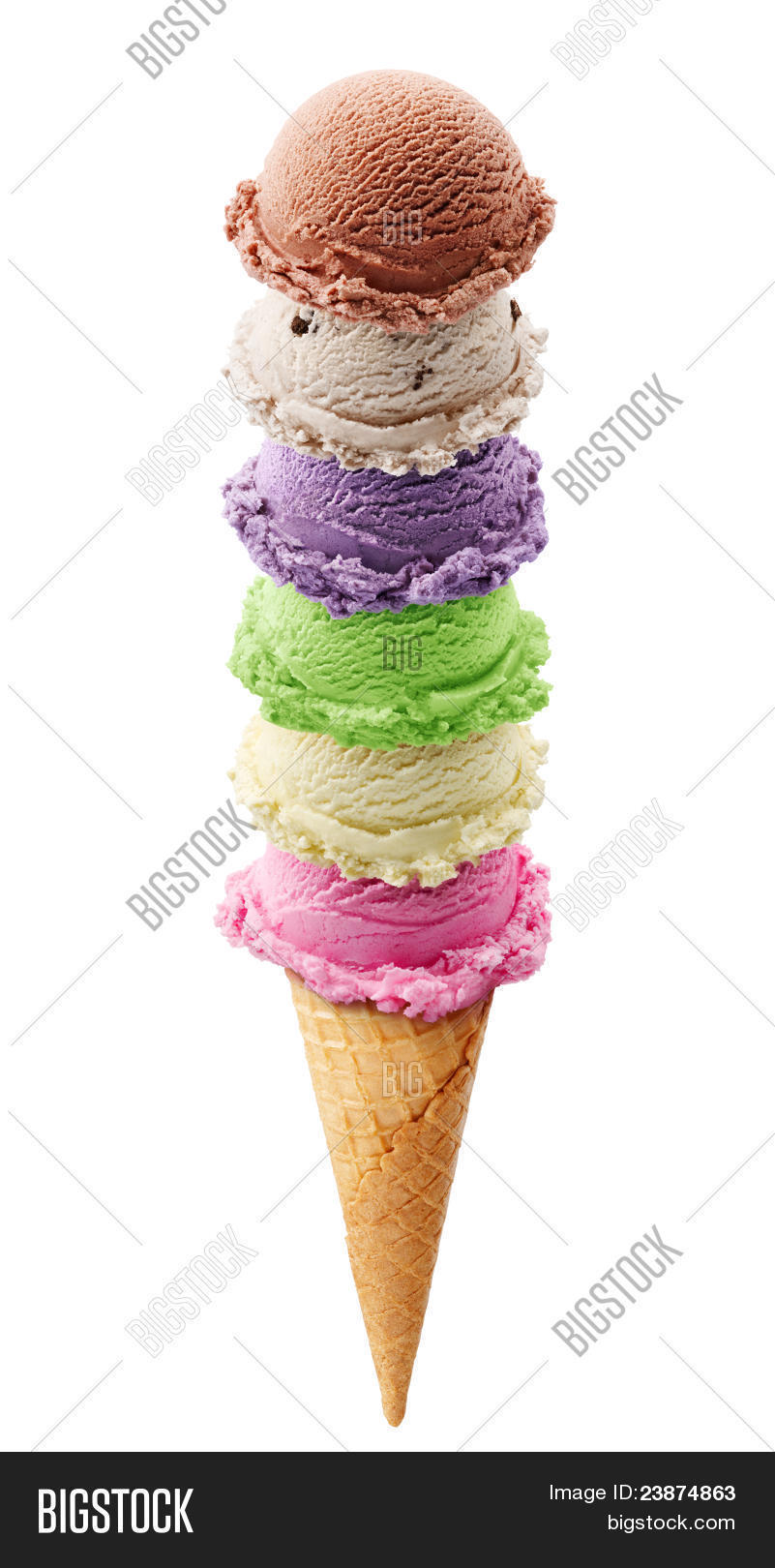 Tower Ice Cream Image & Photo (Free Trial) | Bigstock