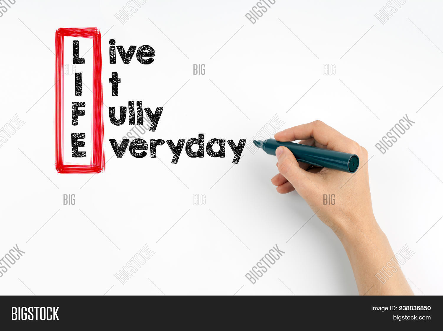 Live Fully Everyday, Image & Photo (Free Trial) | Bigstock