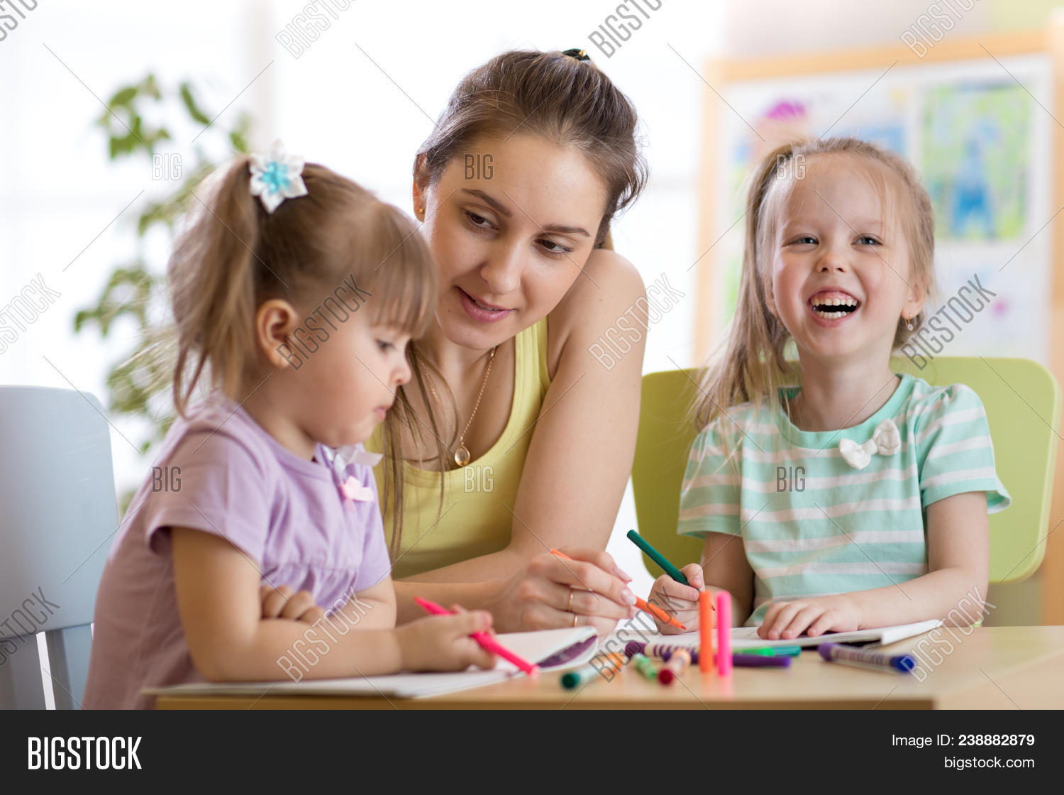 Teacher Sitting Desk Image & Photo (Free Trial) | Bigstock