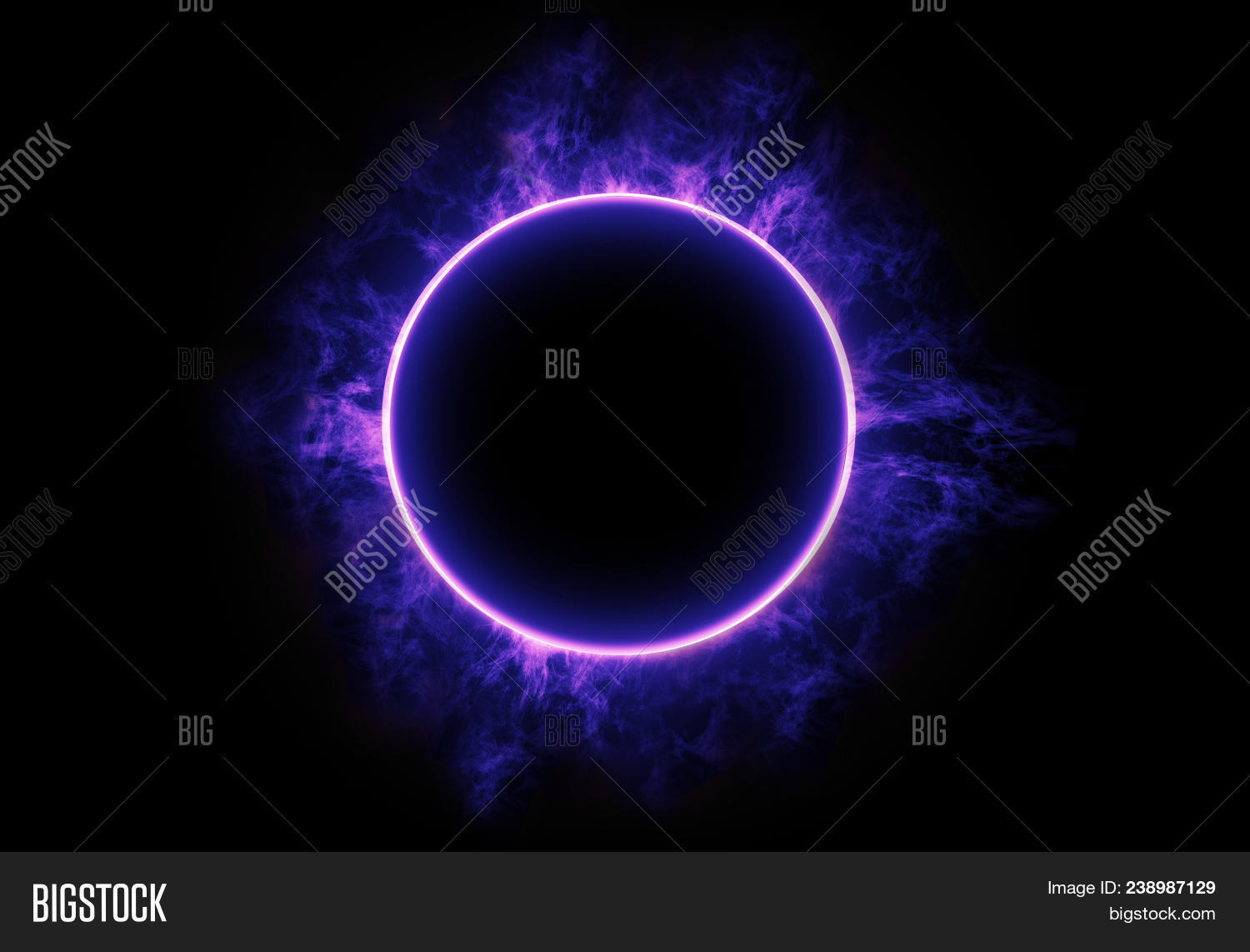 Purple Fire Ring On Image & Photo (Free Trial) | Bigstock