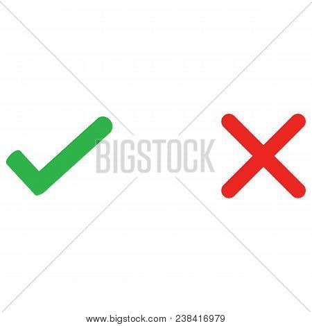 Check Mark Wrong Mark Vector & Photo (Free Trial) | Bigstock