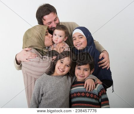 Happy Muslim Family Image & Photo (Free Trial) | Bigstock