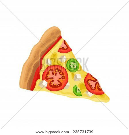 Pizza Triangle Images, Illustrations & Vectors (Free) - Bigstock