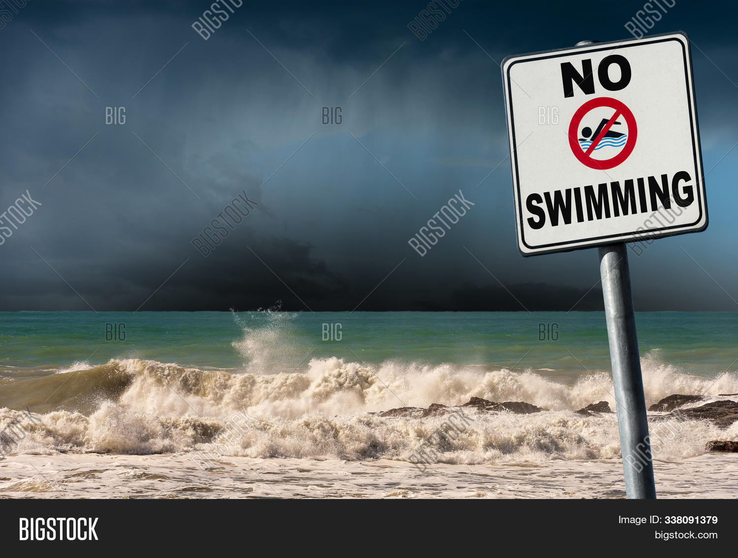 No Swimming. Danger Image & Photo (Free Trial) | Bigstock