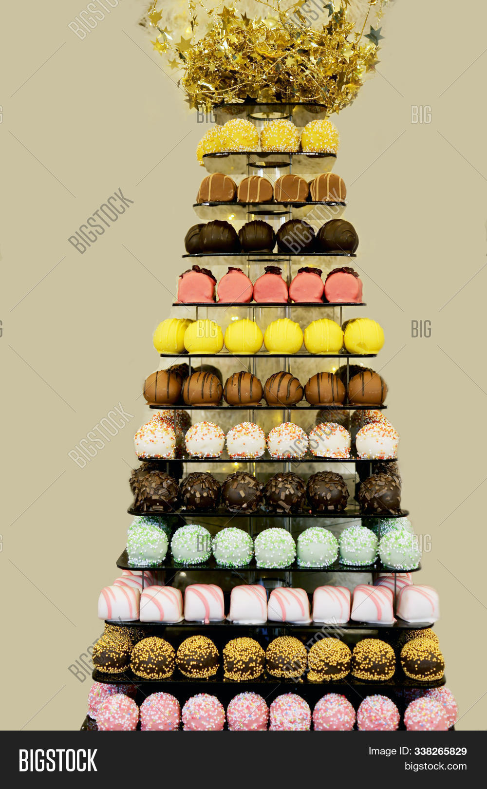 Tower Pyramid Cupcakes Image & Photo (Free Trial) | Bigstock